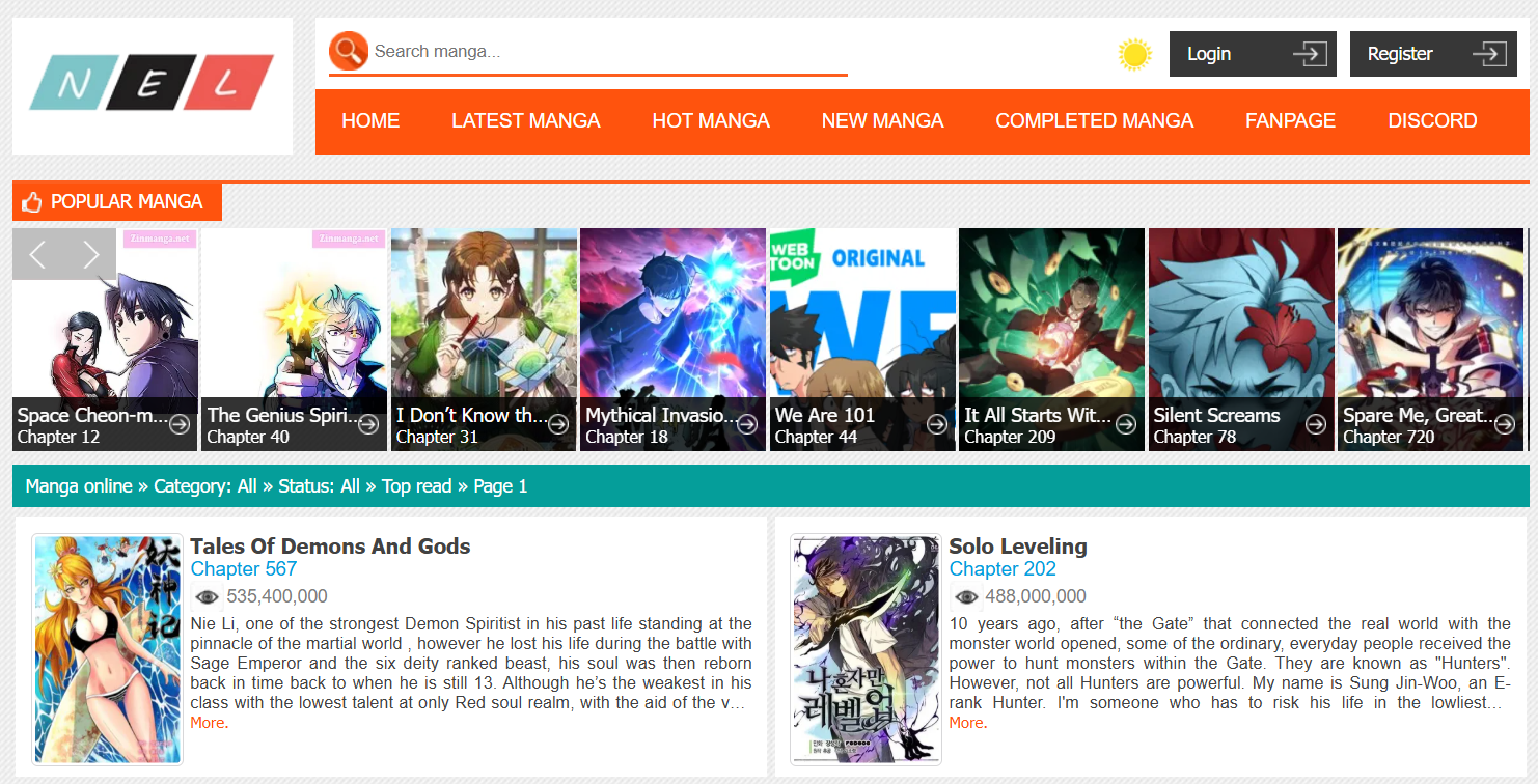 MangaNelo Under Maintenance? - Stickman Hook Original